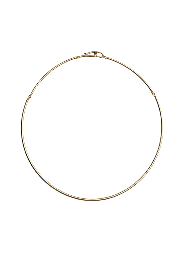 Golden Collar Necklace – Nicola Bathie